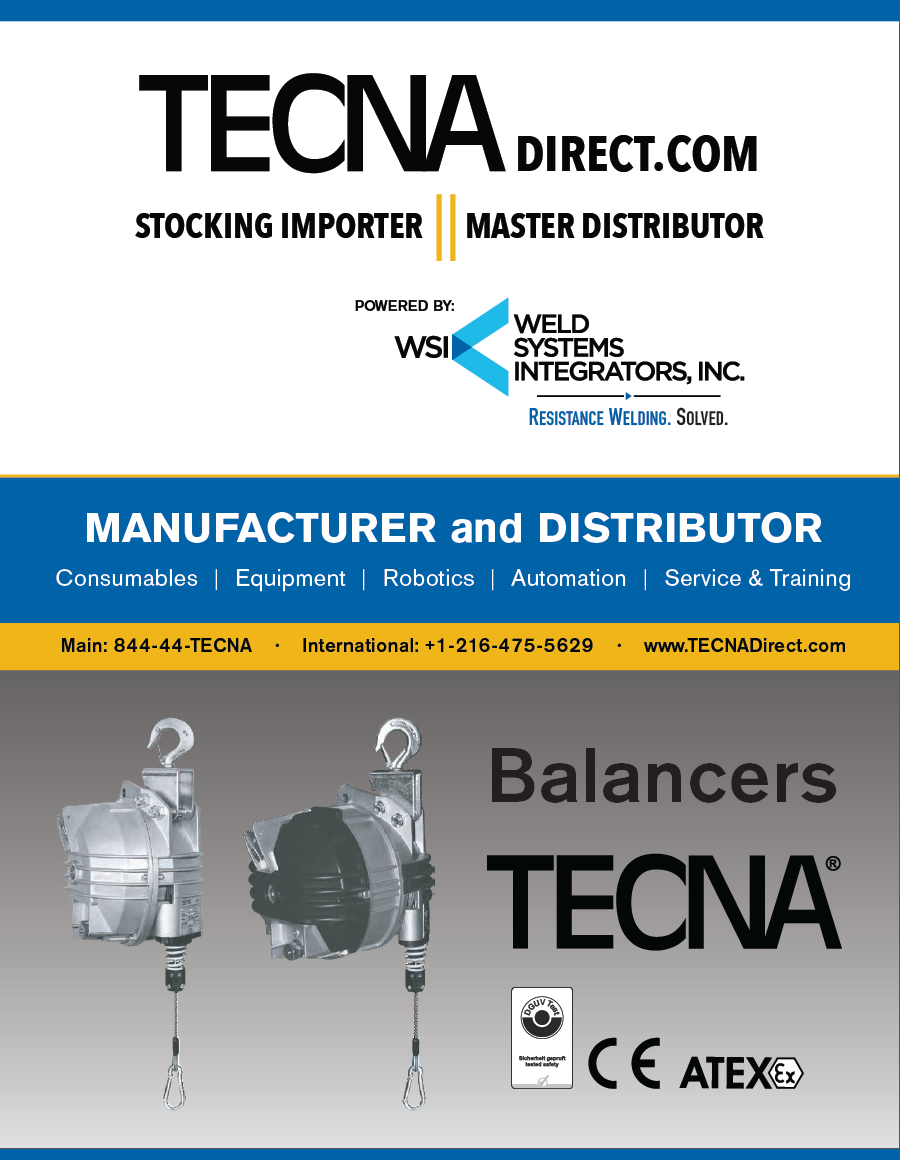 TECNA Balancers and Retractors | Stainless Steel Cable | 844-448-3262