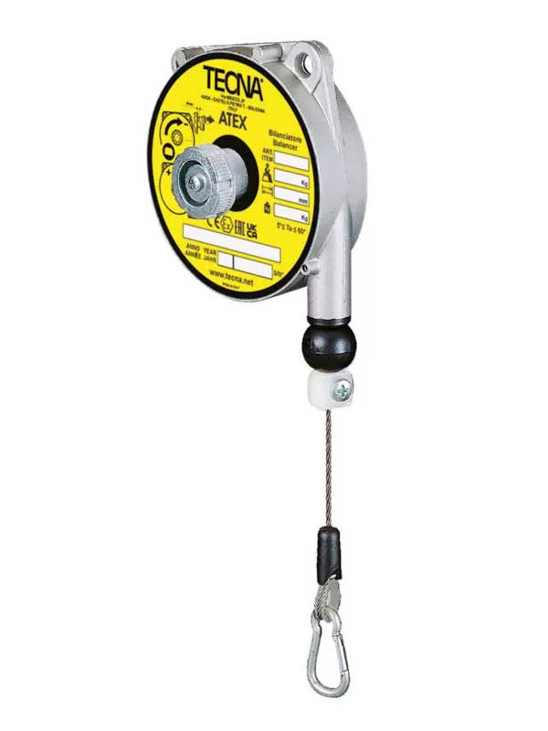 TECNA ATEX-Rated Retractors and Zero-Gravity Balancers