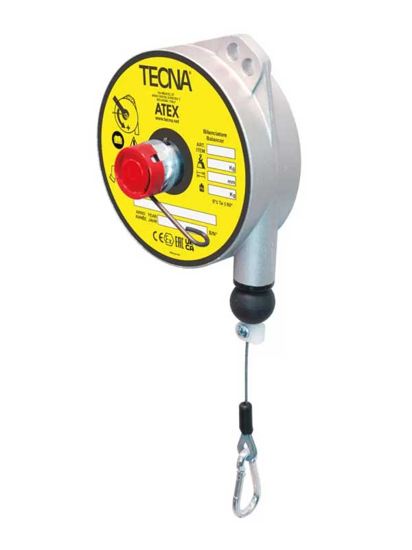 TECNA ATEX-Rated Retractors and Zero-Gravity Balancers