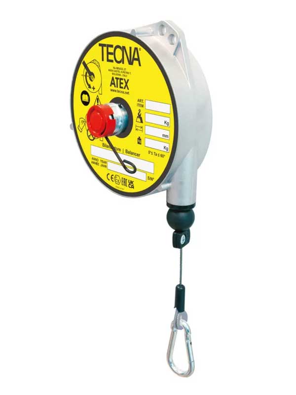 TECNA ATEX-Rated Retractors and Zero-Gravity Balancers